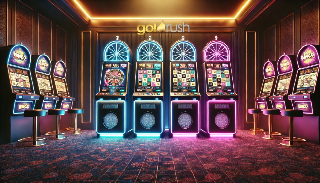 Modern EBT (Electronic Bingo Terminals) Goldrush Kolonnade